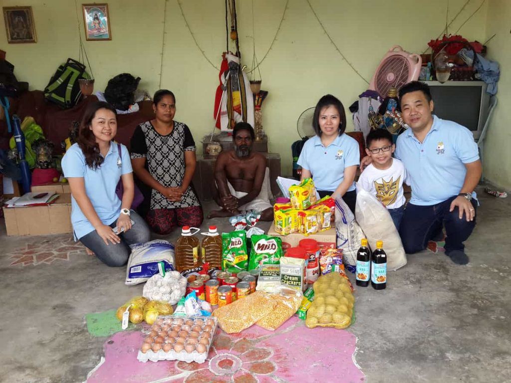 Donation for Underprivileged Family - Great Heart