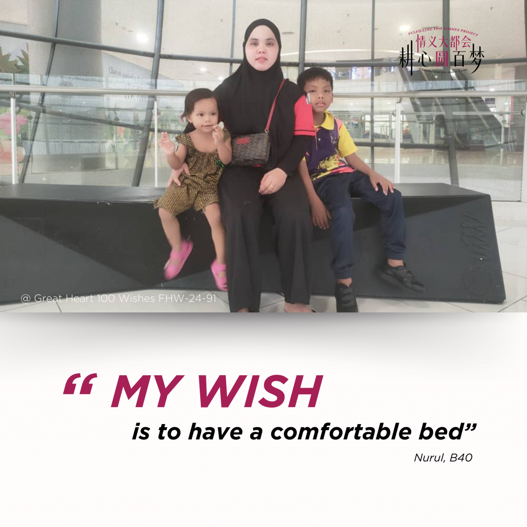 Help Nurul Provide Comfort for Her Family - Great Heart Charity