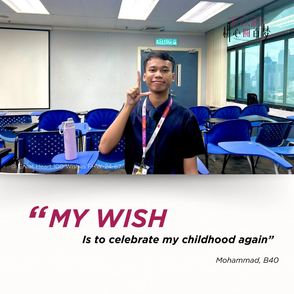 Let’s bring back Mohammad’s Childhood Joy That He Never Could Have ...